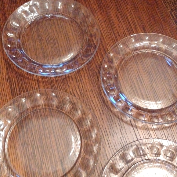 Dining | Clear Glass Dessert Plates | Poshmark